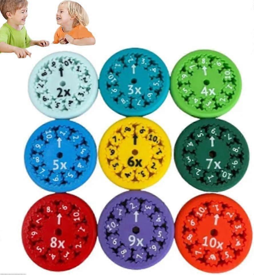 Math Fidget Spinners, Number Fidget Spinner, Round Math Fidget Spinner ...