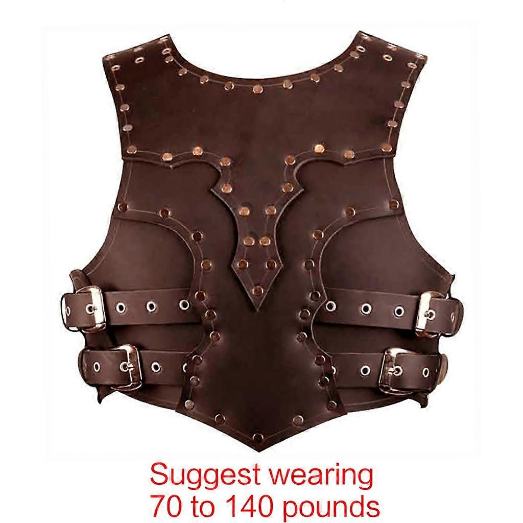 Vikinges Faux Leather Chest Armor Retro Medieval Knight Armor for LARP ...