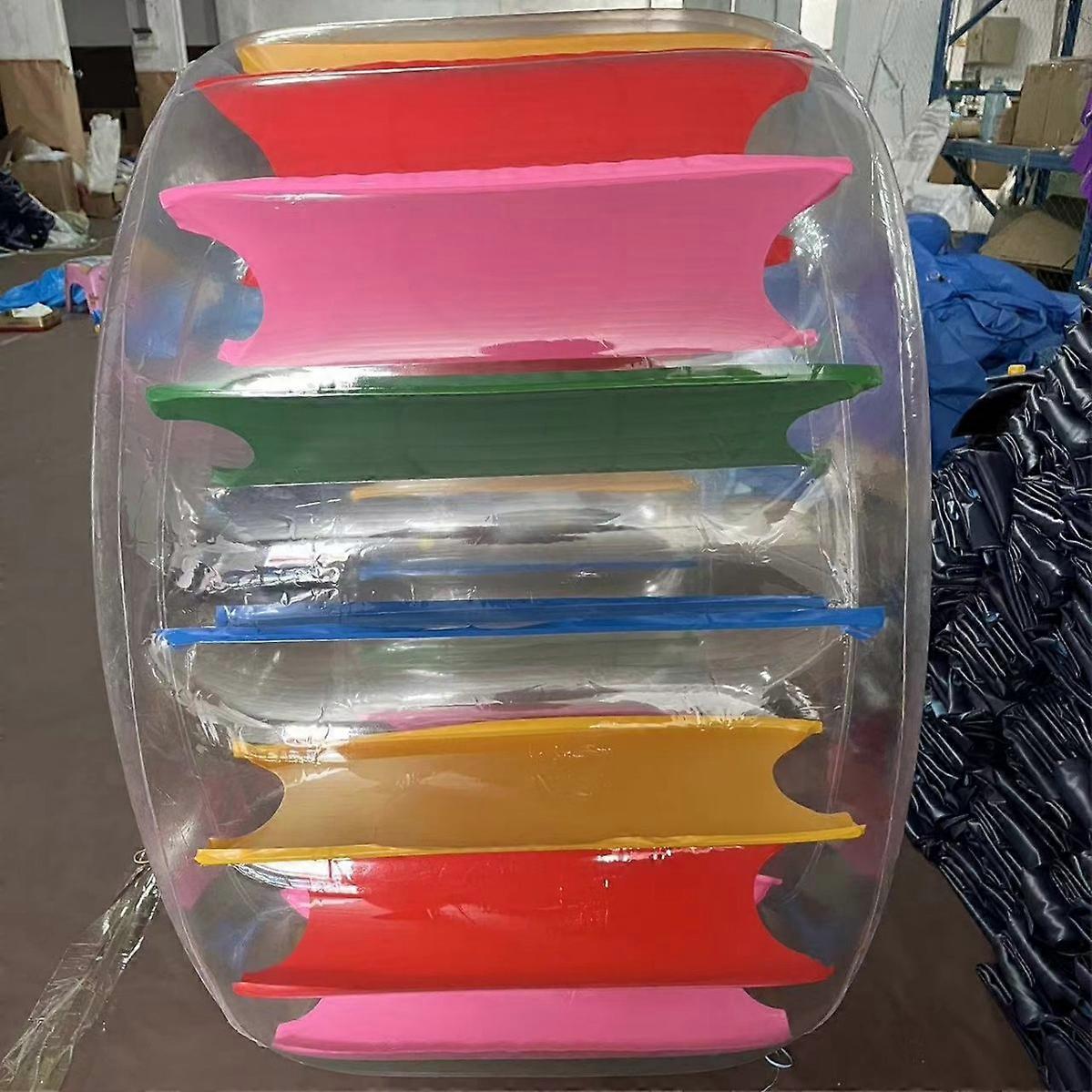 Inflatable Pool Water Wheel Roller,Colorful Water Rolling Wheel Float ...