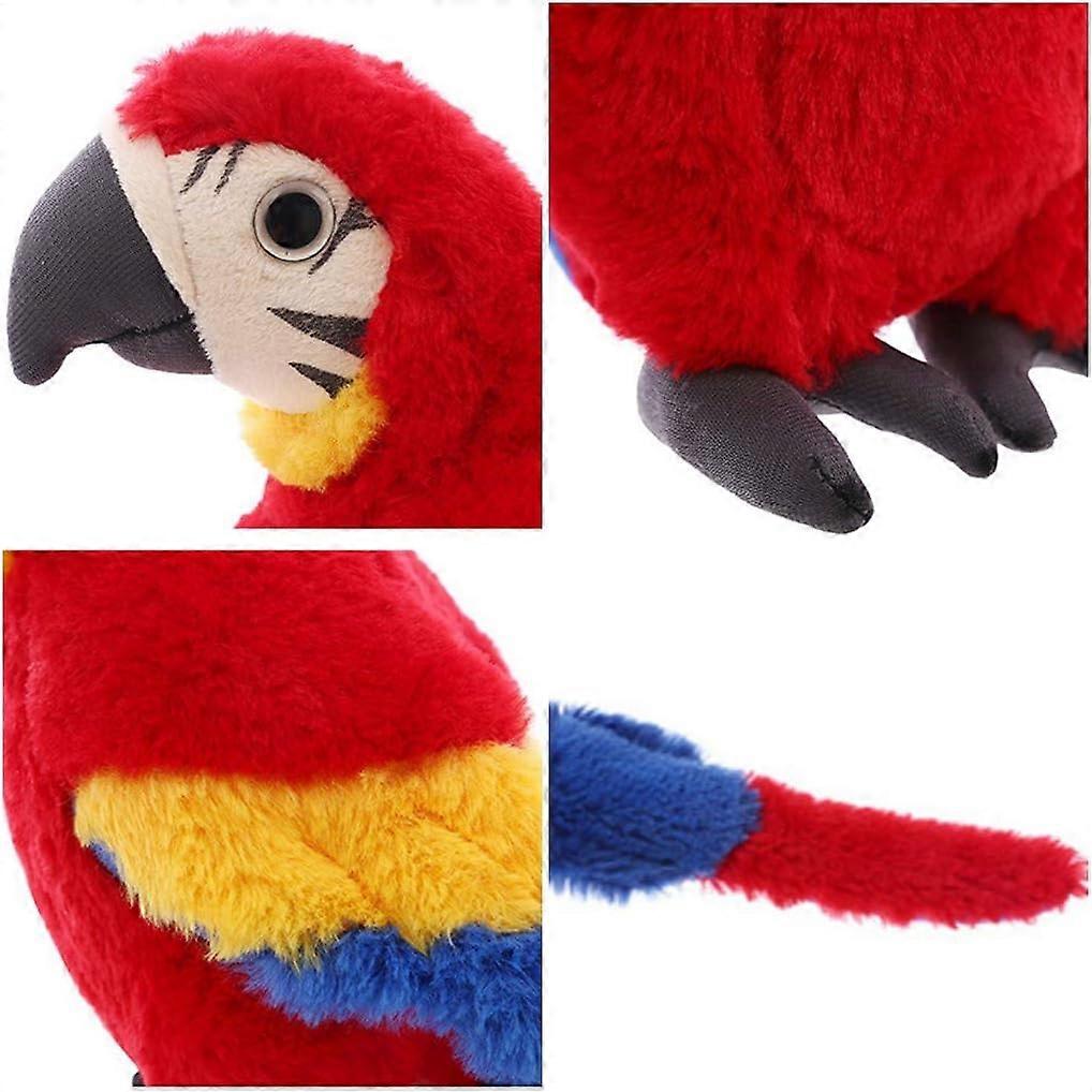 Macaw Plush, Red Bird Plush Animal Plush Doll Gift 30cm | Fruugo UK
