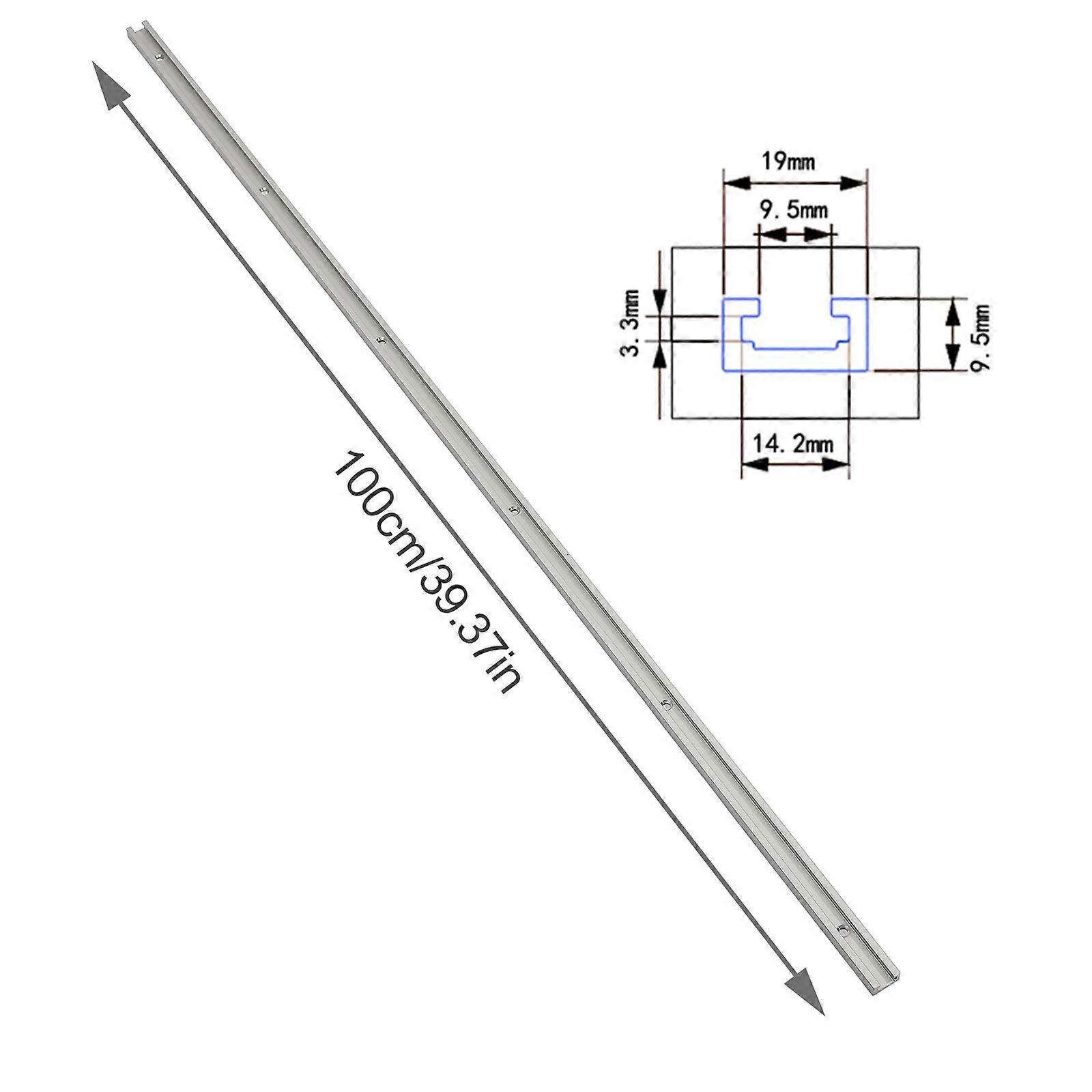 2023 New,T Track Aluminum Alloy T Slot Miter Tool For Woodworking ...