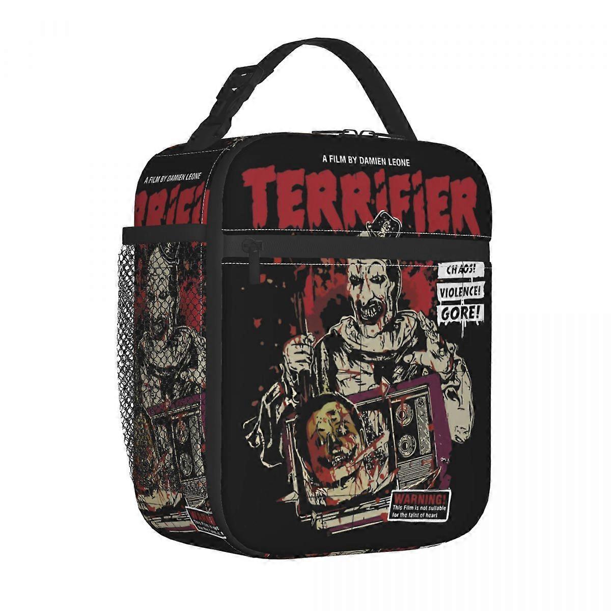 Terrifier Horror Movie Insulated Lunch Bags Cooler Bag Meal Container ...