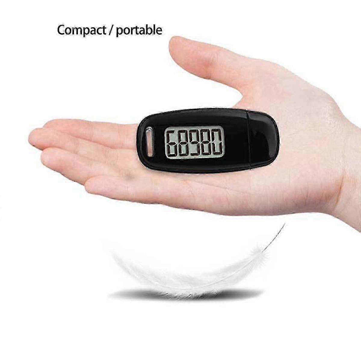 Simple Step Counter,walking 3d Pedometer With Rechargeable Battery ...