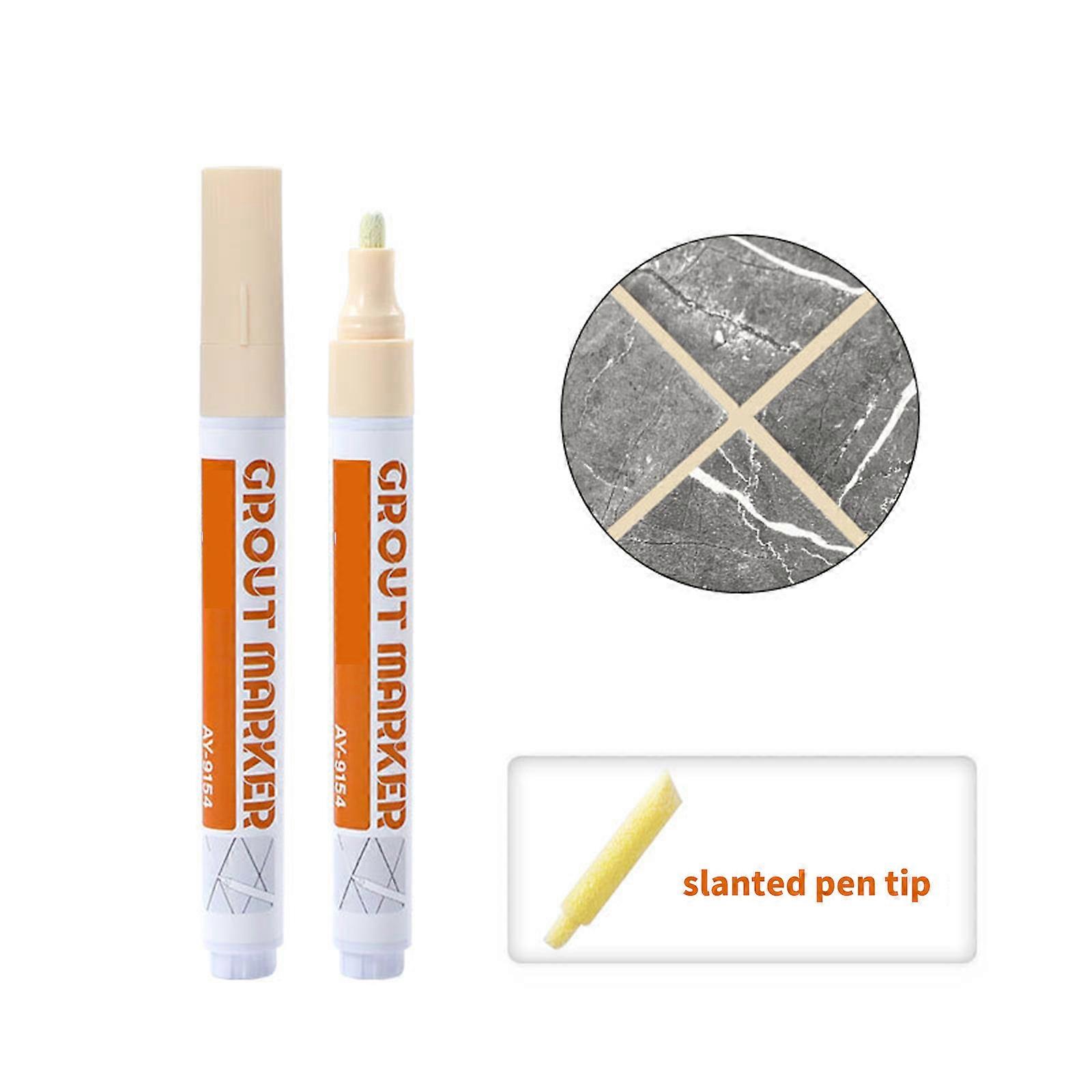 Tile Pen Wall Grout Restorer Pen Grout Marker Waterproof Grout Filler ...