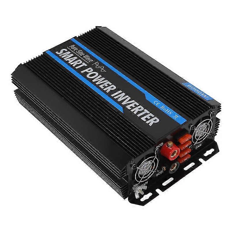 6000W Smart Power Inverter Pv Inverter Dc 12v To Ac 220v Pure Sine Wave ...