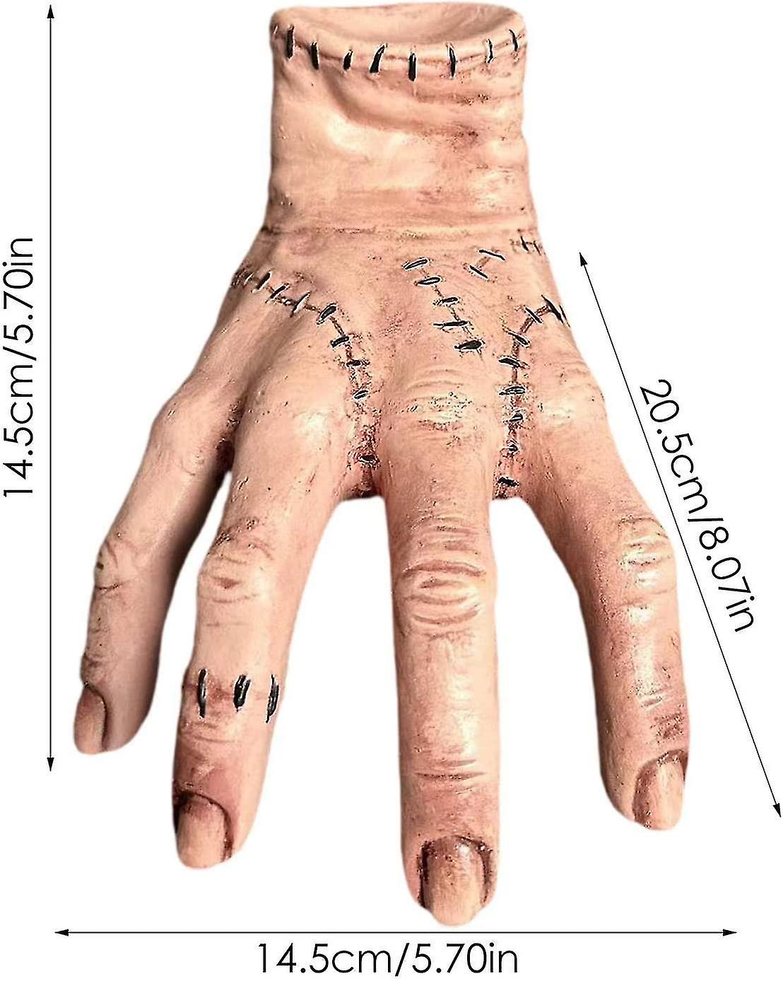 Wednesday Addams Family Thing Hand - Latex Hand Model Props | Fruugo UK