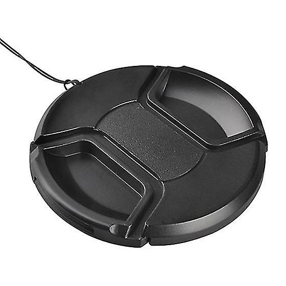 Univeral 77mm Center Pinch Snap-on Cap For Dslr Camera | Fruugo UK