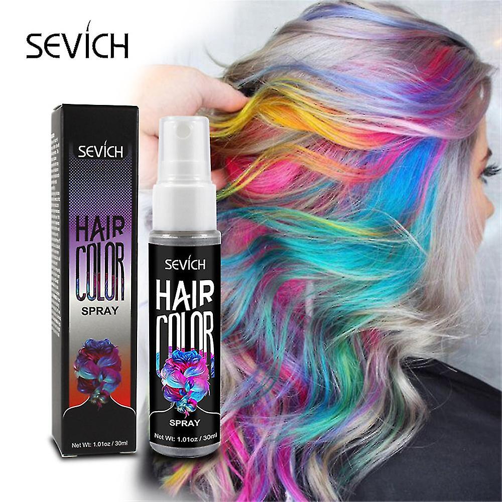 8 Color Liquid Spray Tinte Temporal Unisex Color Tinte Instant Color ...
