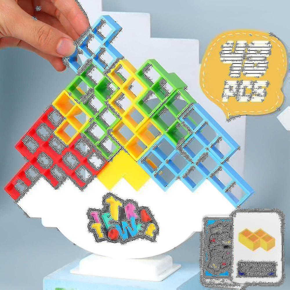 48 Pcs Tetra Tower Balance Stacking Blocks Jeu, 100% Nouveau | Fruugo CH
