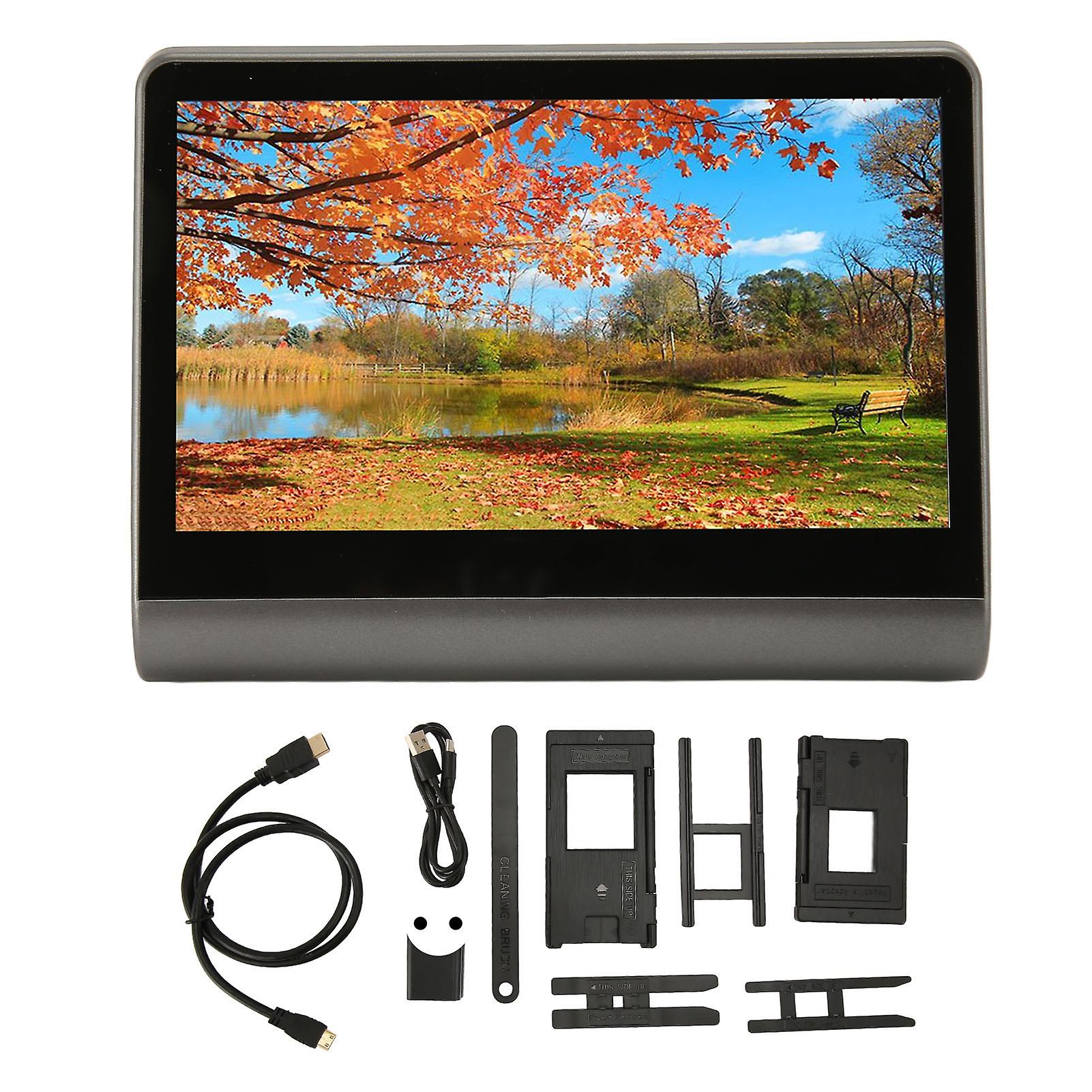 48mp Film Slide Scanner With 7in Color Hd Screen Converts 135 Film ...