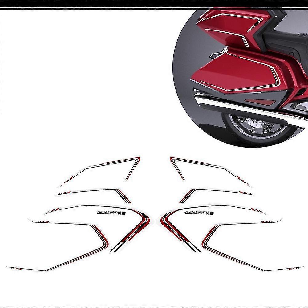 For Honda Goldwing Gl1800 Gl 1800 Tank Pad Touring Sticker Decal Kit ...