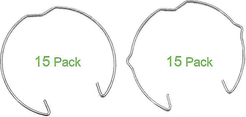 Pack Of 30 Gu10 Mr16 Retaining Spring Rings Clips 50mm Diameter ...