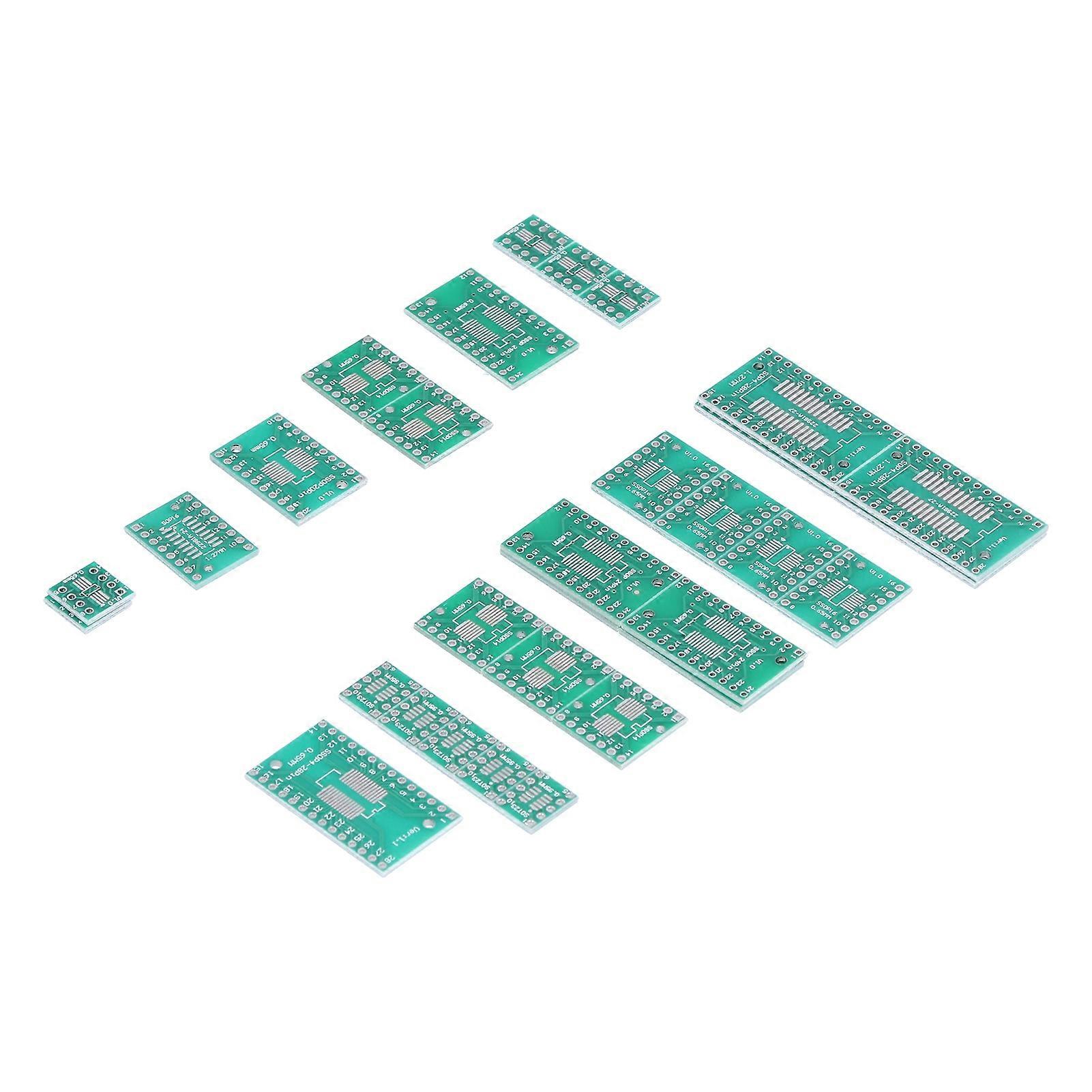 35Pcs Prototype Board PCB SMT to DIP Adapter Plate Converter Industrial ...
