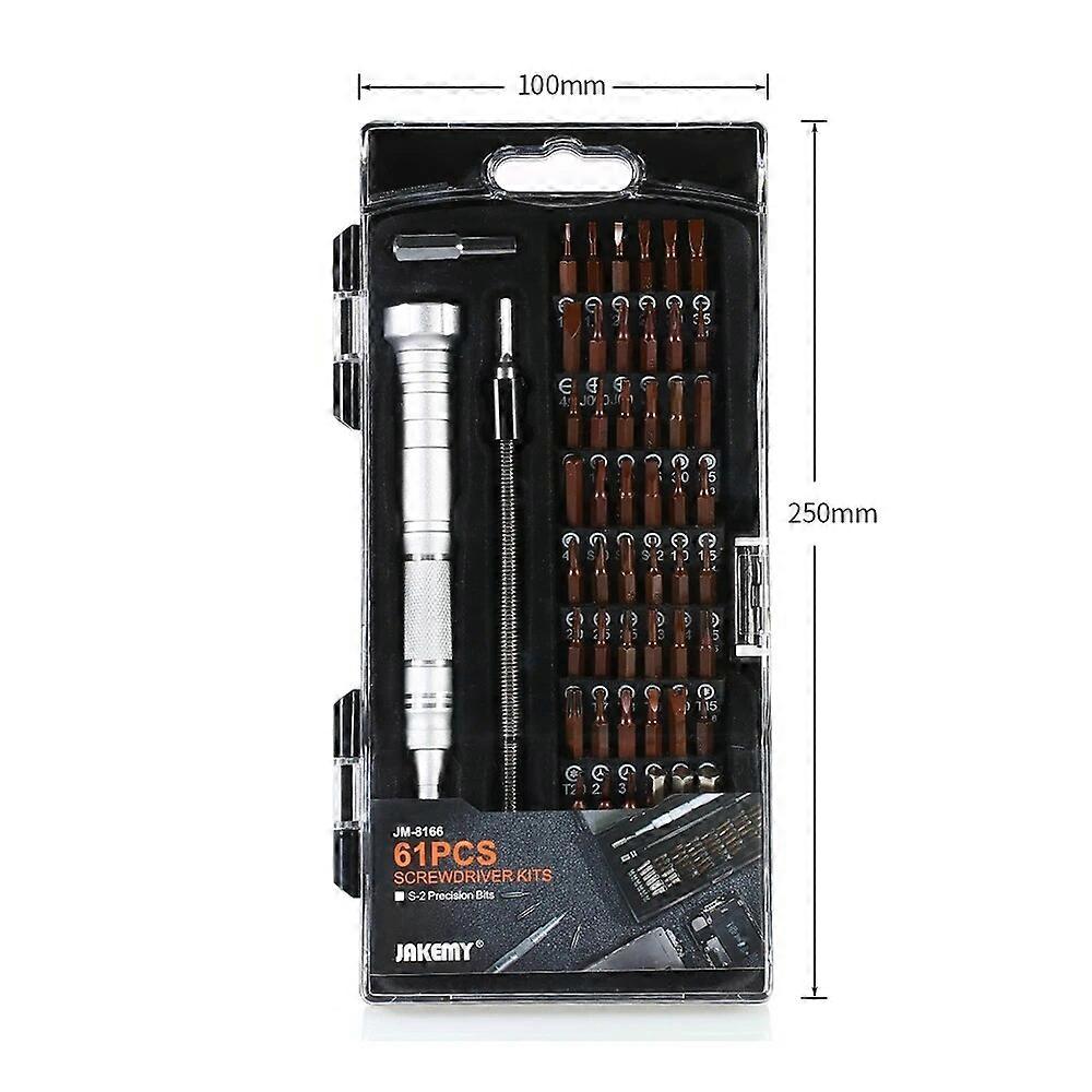 JAKEMY JM-8183 145-in-1 Screwdriver & Screw Bit Set Manual Professional ...