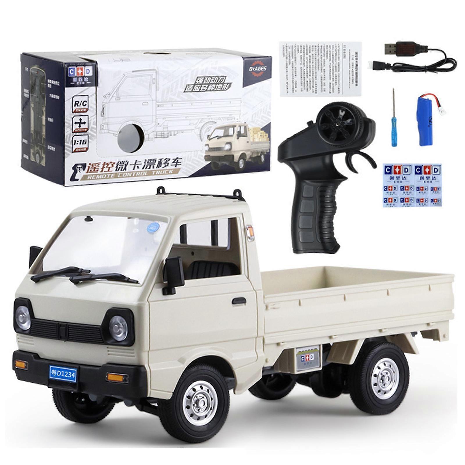 WPL D12 Mini Drift Truck Remote Control 1/16 RC Car For Children Toys ...