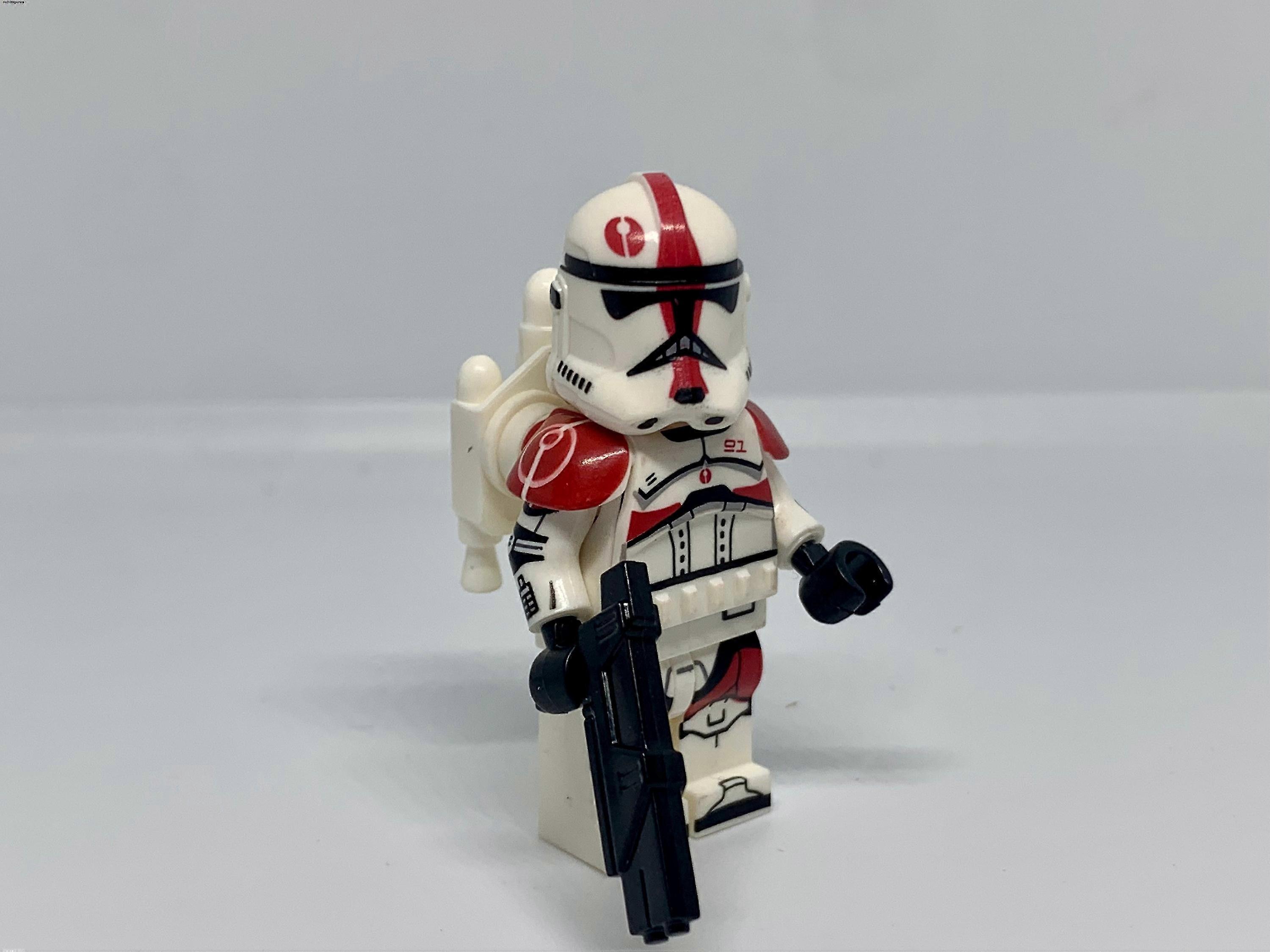 20pcs 91st Jet Trooper Clone Trooper Minifigure Star Wars +base Plate ...