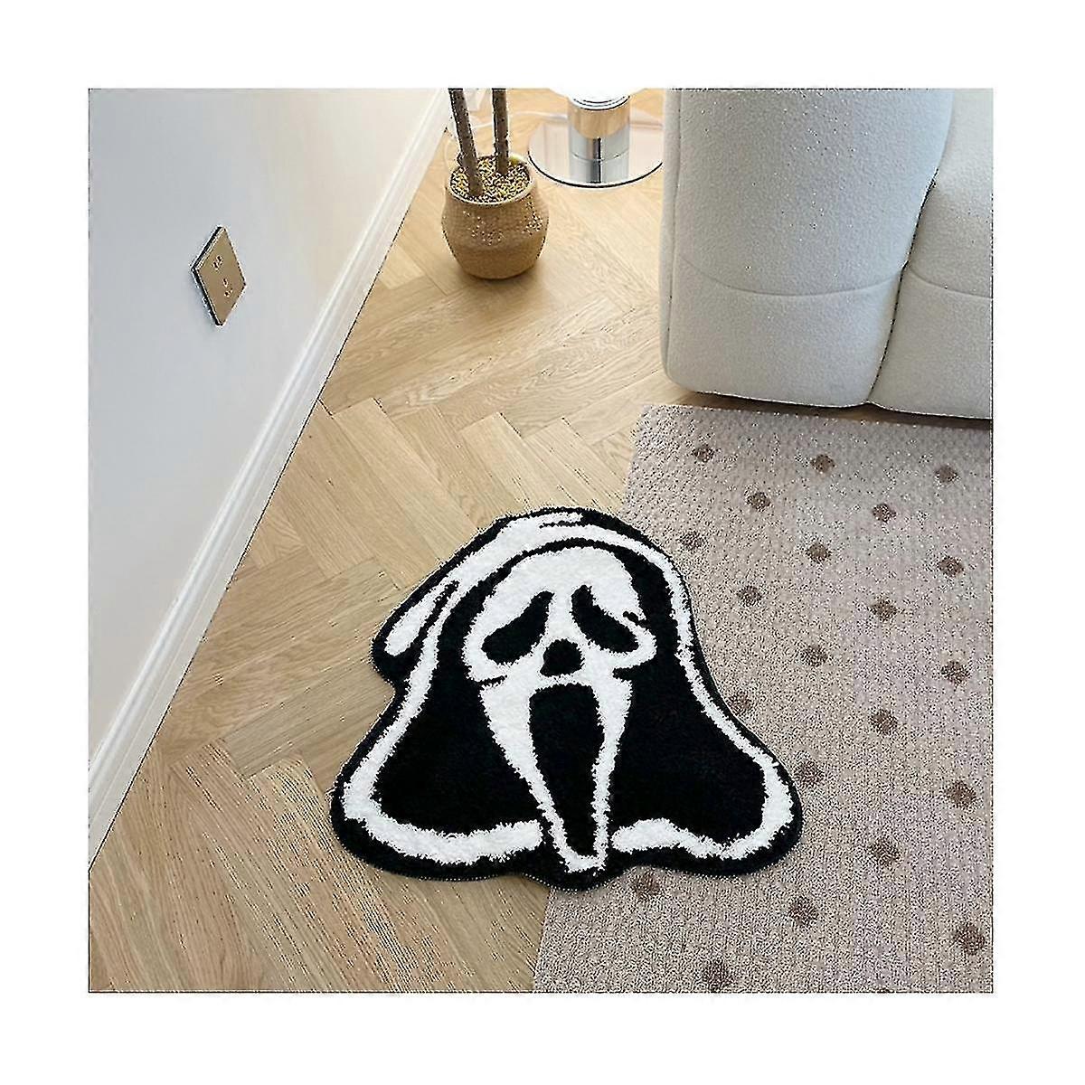 Face Tufted Carpet Scream Fluffy Rug Non Washable Mat S Rugs For Bed ...