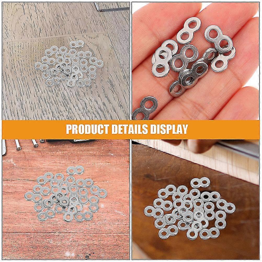 25pcs Tabletop Fasteners 8 Figure Fasteners Stainless Steel Table Top ...