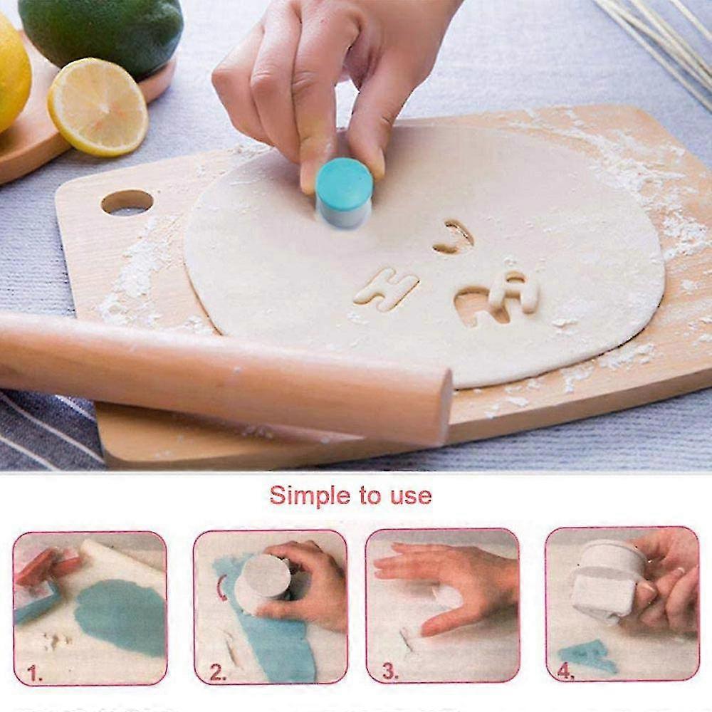 Cookie Cutter Letters And Numbers Fondant Cookie Cutter Alphabet Cake ...