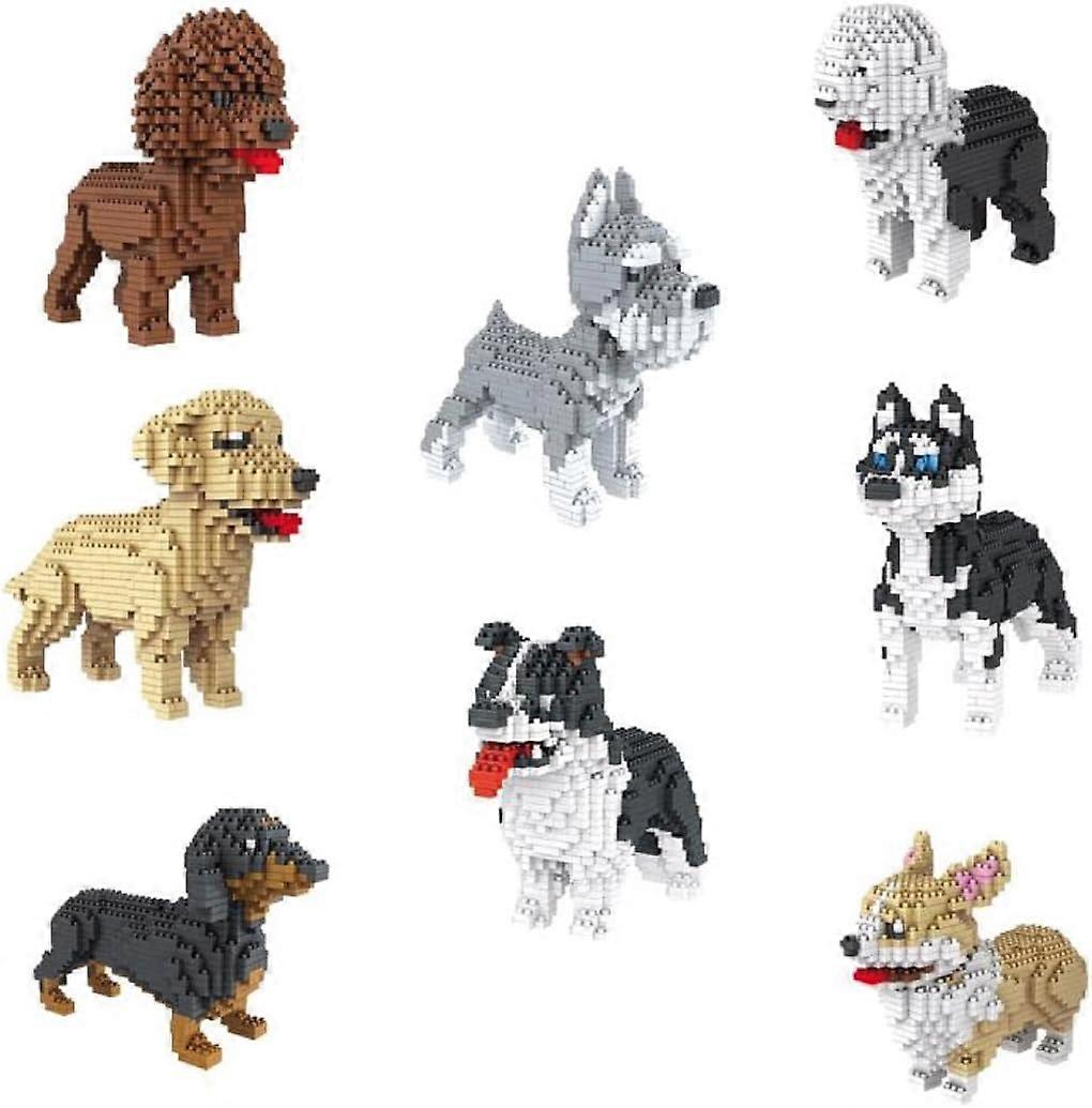 950 pieces. Poodle or Poodle dog. Figure to Assemble with nanoblocks | Fruugo UK