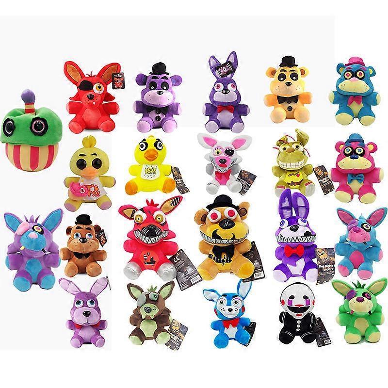 FNAF Freddy's Plush Toy for Kids Stuffed Animal Bear Rabbit Game Fnaf ...