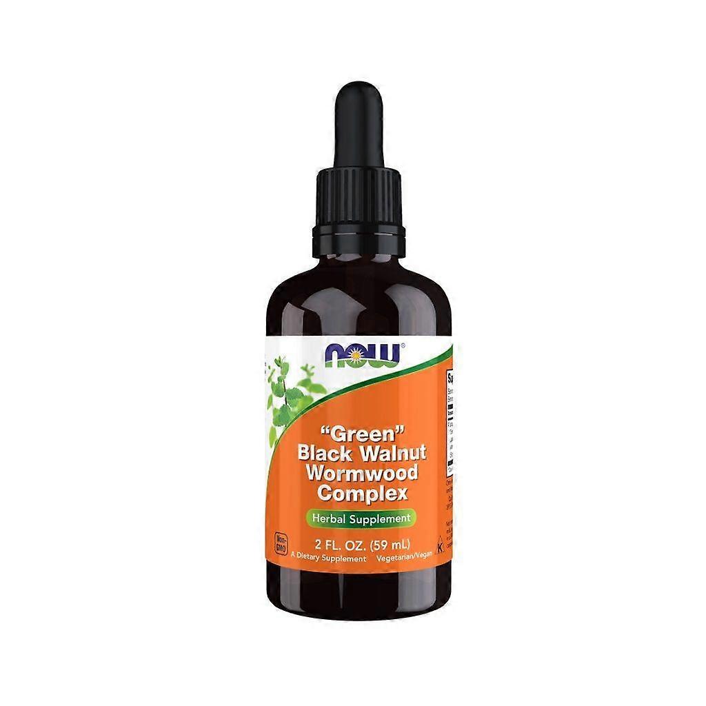 NOW Foods Green Black Walnut Wormwood Complex 59ml | Fruugo NZ