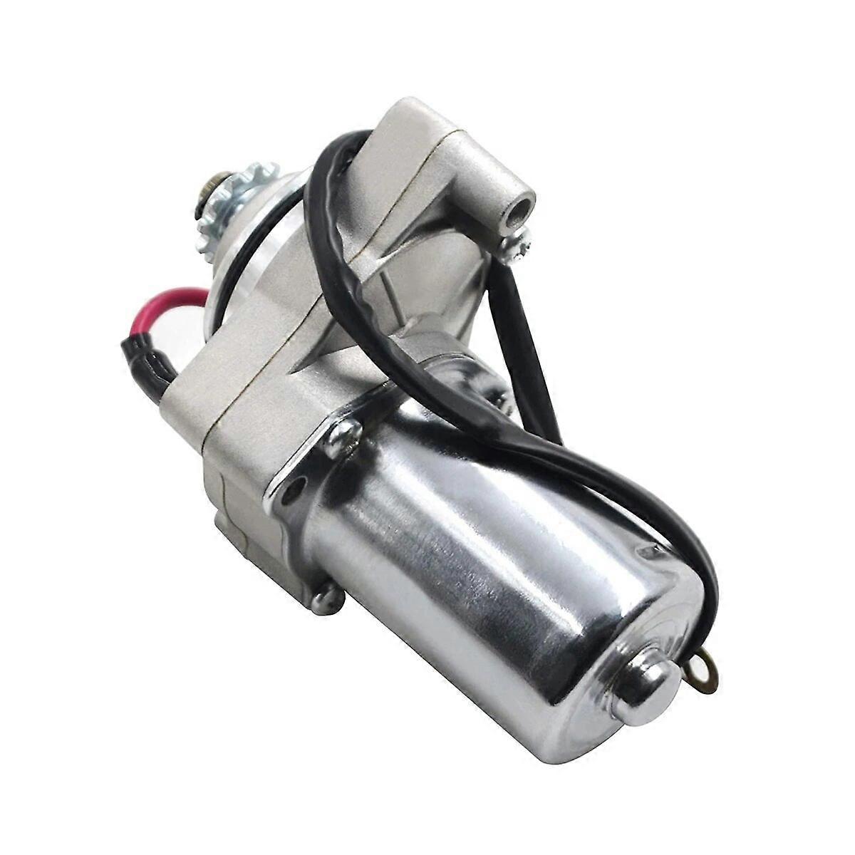 3 Bolt Starter Motor and Relay compatible Most Chinese 50cc 70cc 90cc ...