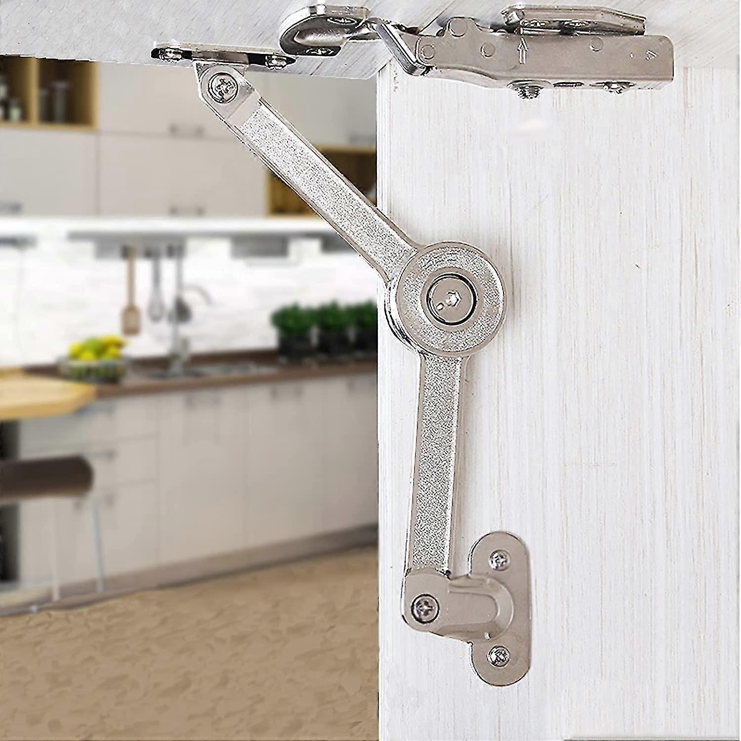 Folding Lid Hinge Bracket Cupboard Furniture Door Lift Hinge Bracket ...