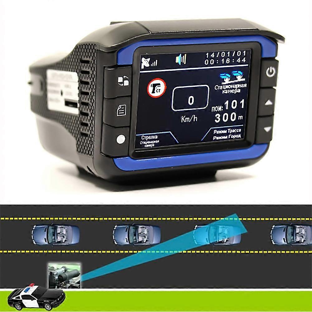 720P HD Dash Cam Car 2 In 1 Anti Laser Radar Detector Dvr Dash Cam DVR ...