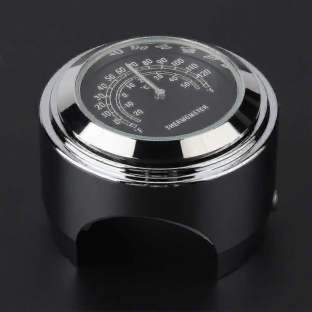 Motorcycle Handlebar Thermometer, 22-25mm Waterproof Motorcycle ...