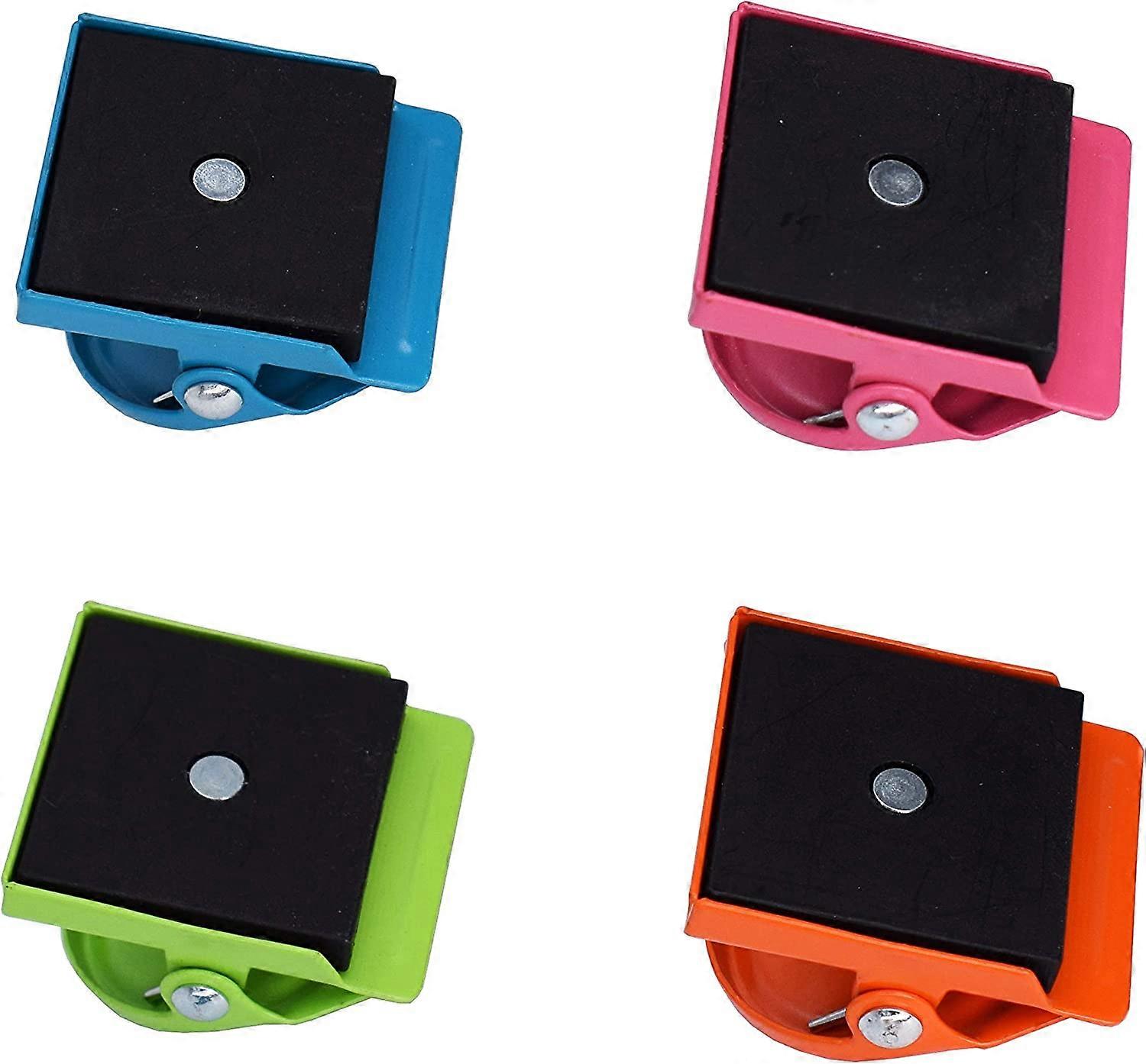 16 Color Multi Color Metal Magnetic Clips, Magnetic Fridge Whiteboard ...
