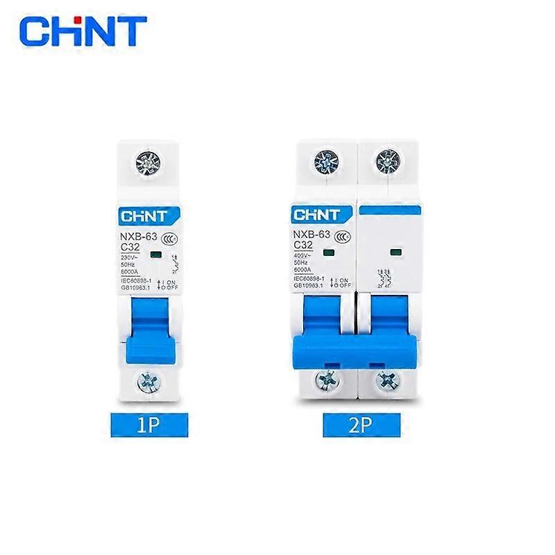 CHINT NXB-63 1P 2P 3P 4P 1A 2A 3A 6A 10A 16A 20A 25A 32A 40A 63A Miniature Circuit Breaker House ...