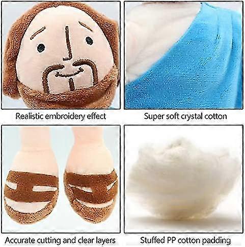 Jesus Plush Toy My Friend Jesus Stuffed Doll Christ Religious Toys ...