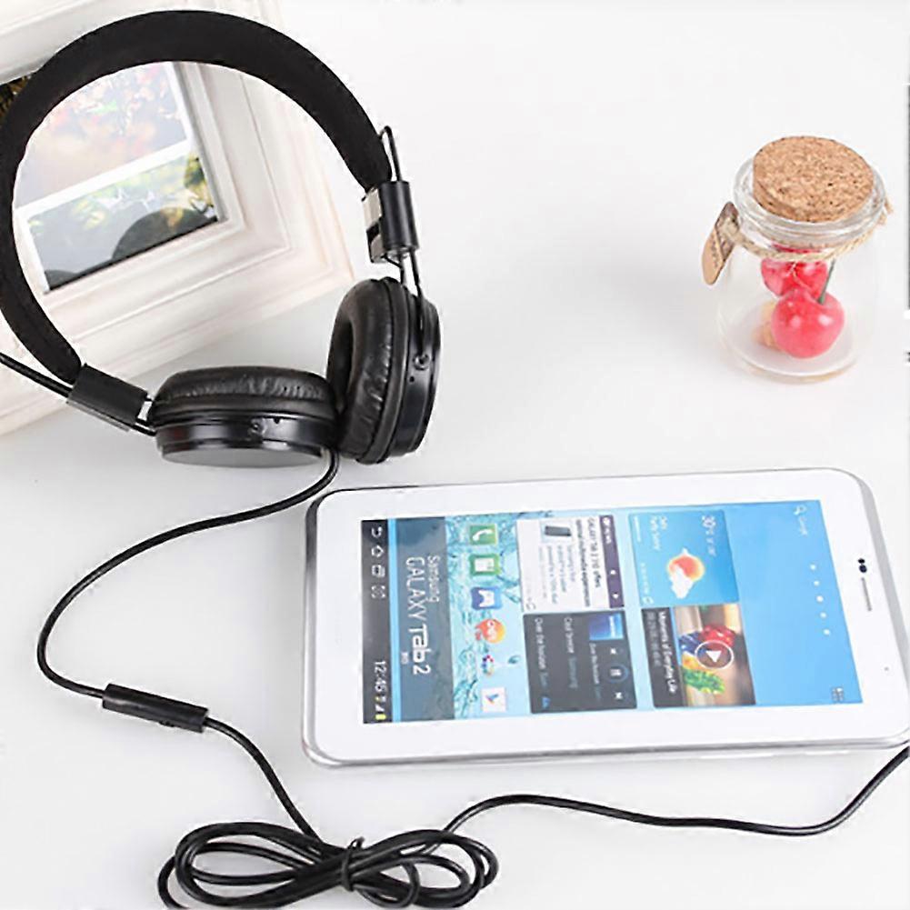 3.5mm Wired Universal Stretchable Folding Over-Ear Headphone Stereo ...