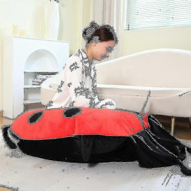 100cm Wearable Insect Plush Toys Ladybug Stuffed Cushion Funny Party ...