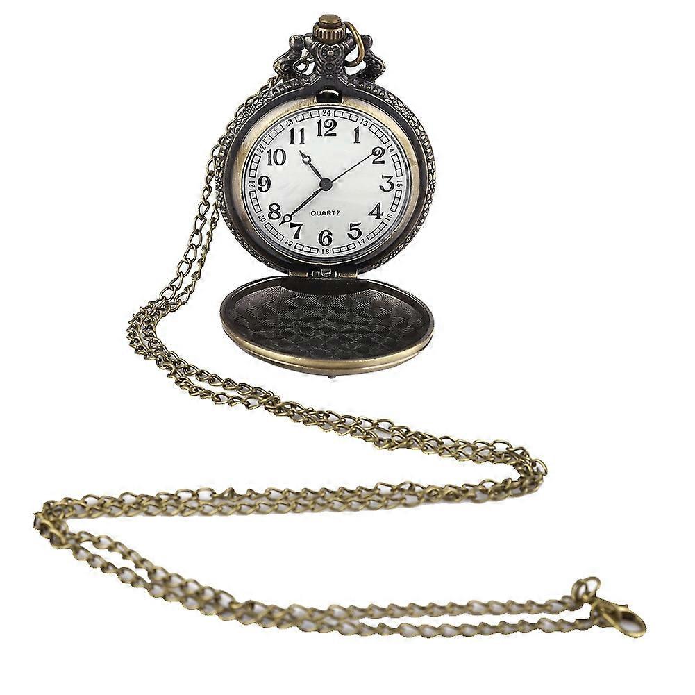 Muslim Pocket Watch Islamic Quartz Classical Watch Kaaba Mosque Pocket ...
