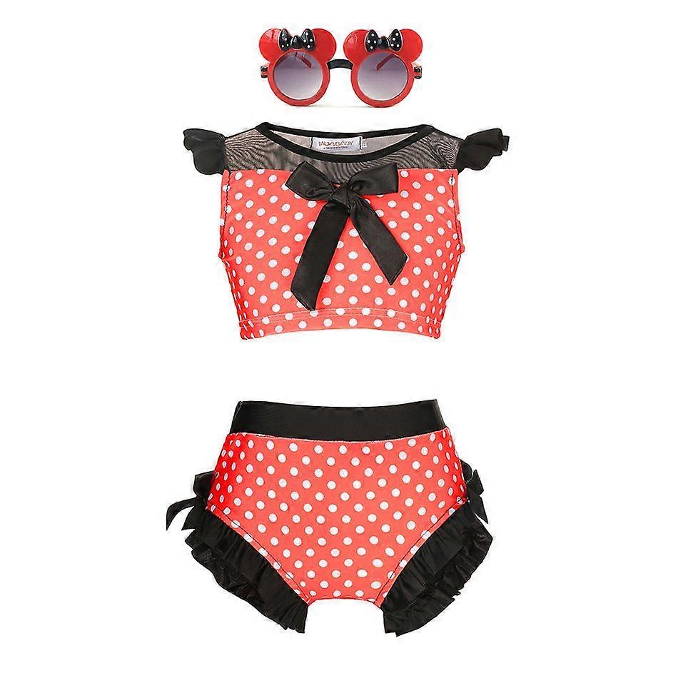 Swimsuits Set L# Girl Swimsuit One Piece Swimwear Cute Cartoon Frozen ...