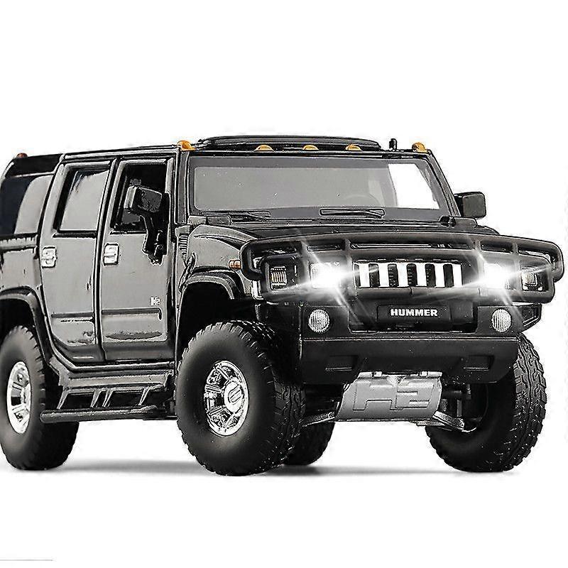1/32 Hummer H2 Suv Off Road Toy Car Jkm Diecast Metal Miniature Model ...