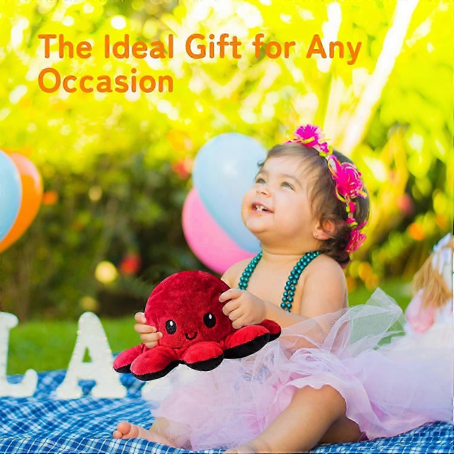 Reversible Octopus Plush Toy,Octopus Stuffed Animal, Soft Plush Gift ...