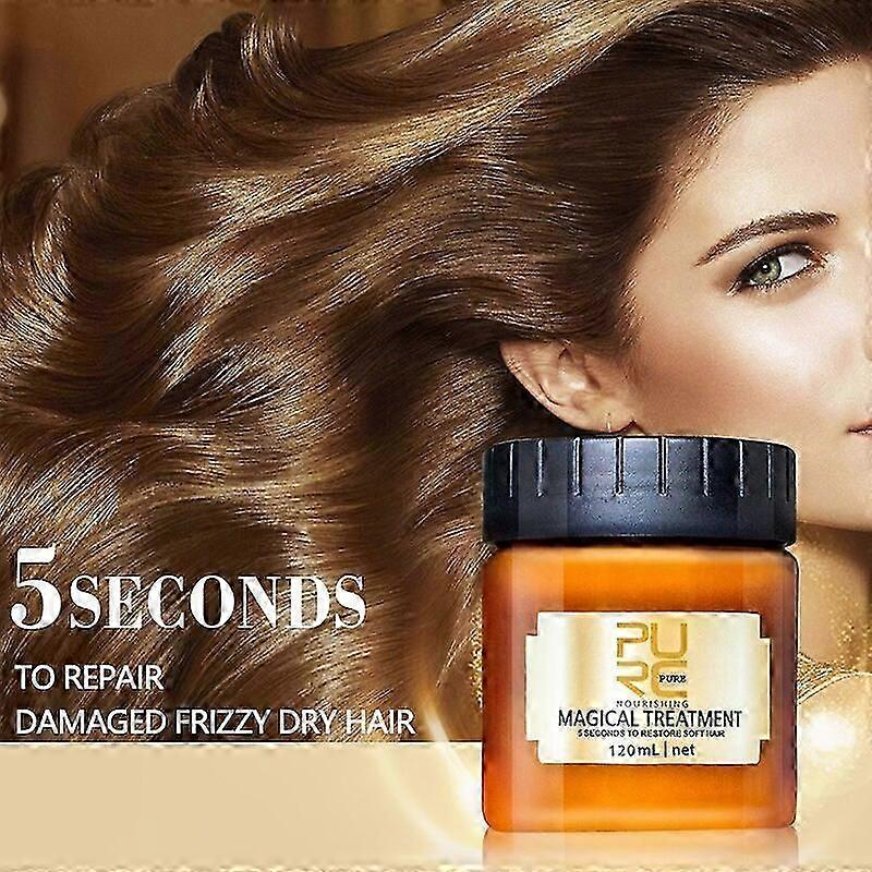 PURC Magical Hair Mask Keratin Straighten Nourish Restore Soft 5 ...