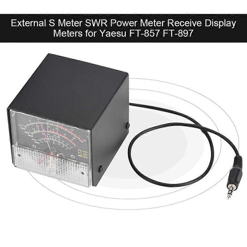 External S Meter SWR Power Meter Receive Display Meters for Yaesu FT ...