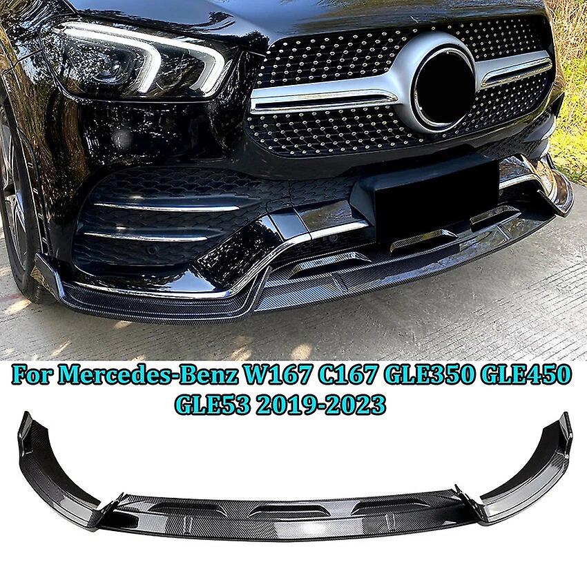 For Mercedes Benz GLE Class W167 C167 GLE350 GLE450 GLE53 AMG 2019-2023 Front Bumper Splitter ...