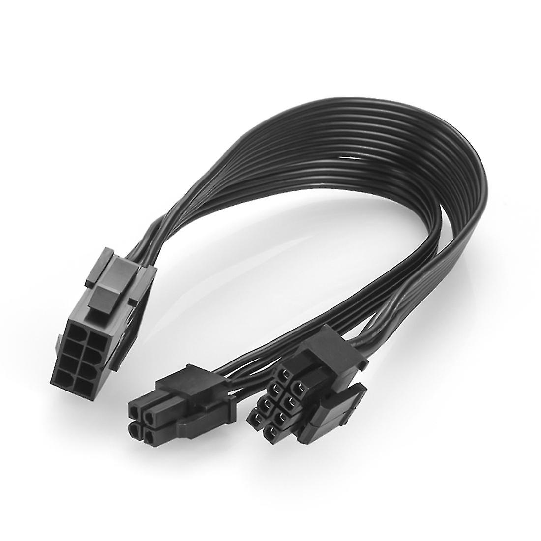 Cpu 8 Pin Female To Cpu Atx 8pin + Atx 4 Pin Male Power Supply ...