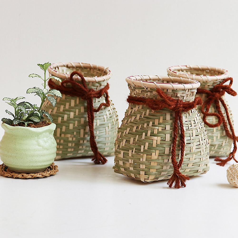 Handmade Bamboo Fish Baskets Craftsmanship Containers Outdoor Fishing ...