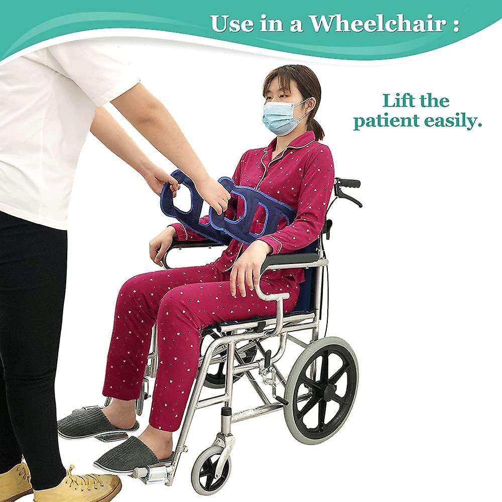 Transfer Board Wheelchair Sliding Belt Medical Sling Turning Patient Care Safety Mobility Aids ...