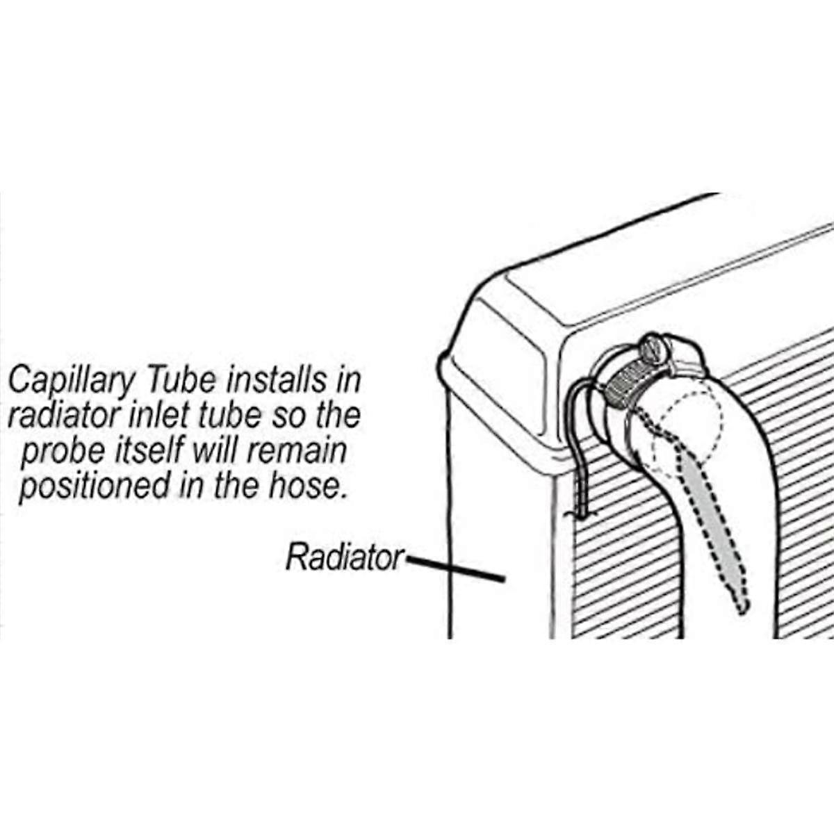 32-248 Dial Adjustable Electric Radiator, Cooling Fan Thermostat, Water ...