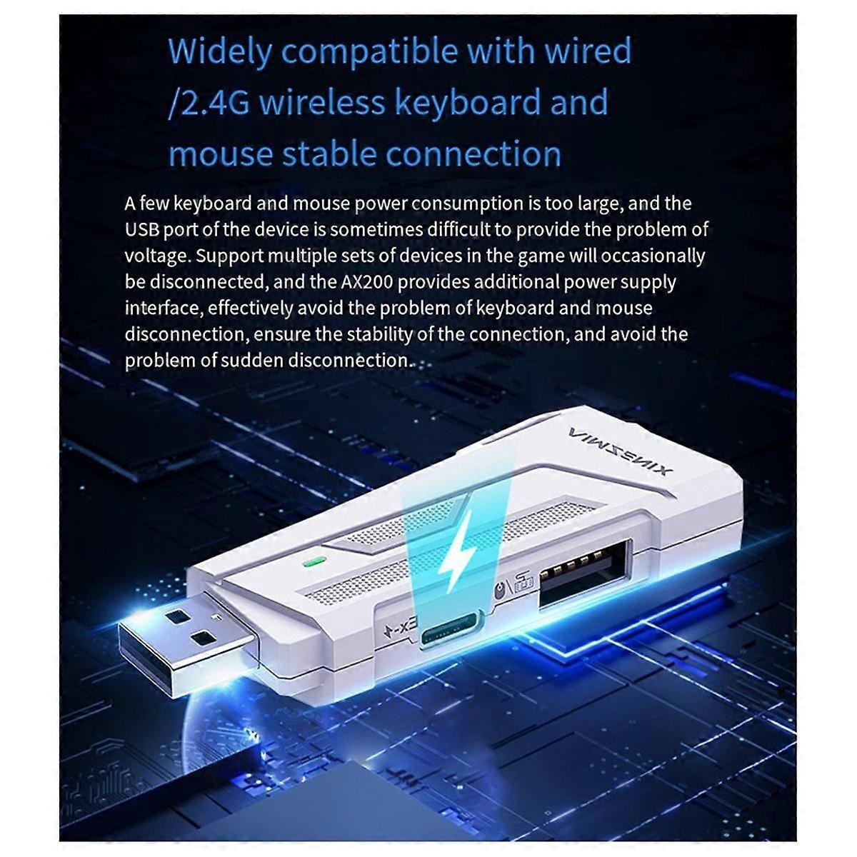 AX200 for APEX Gamwing MIX Blader Keyboard and Mouse Controller ...