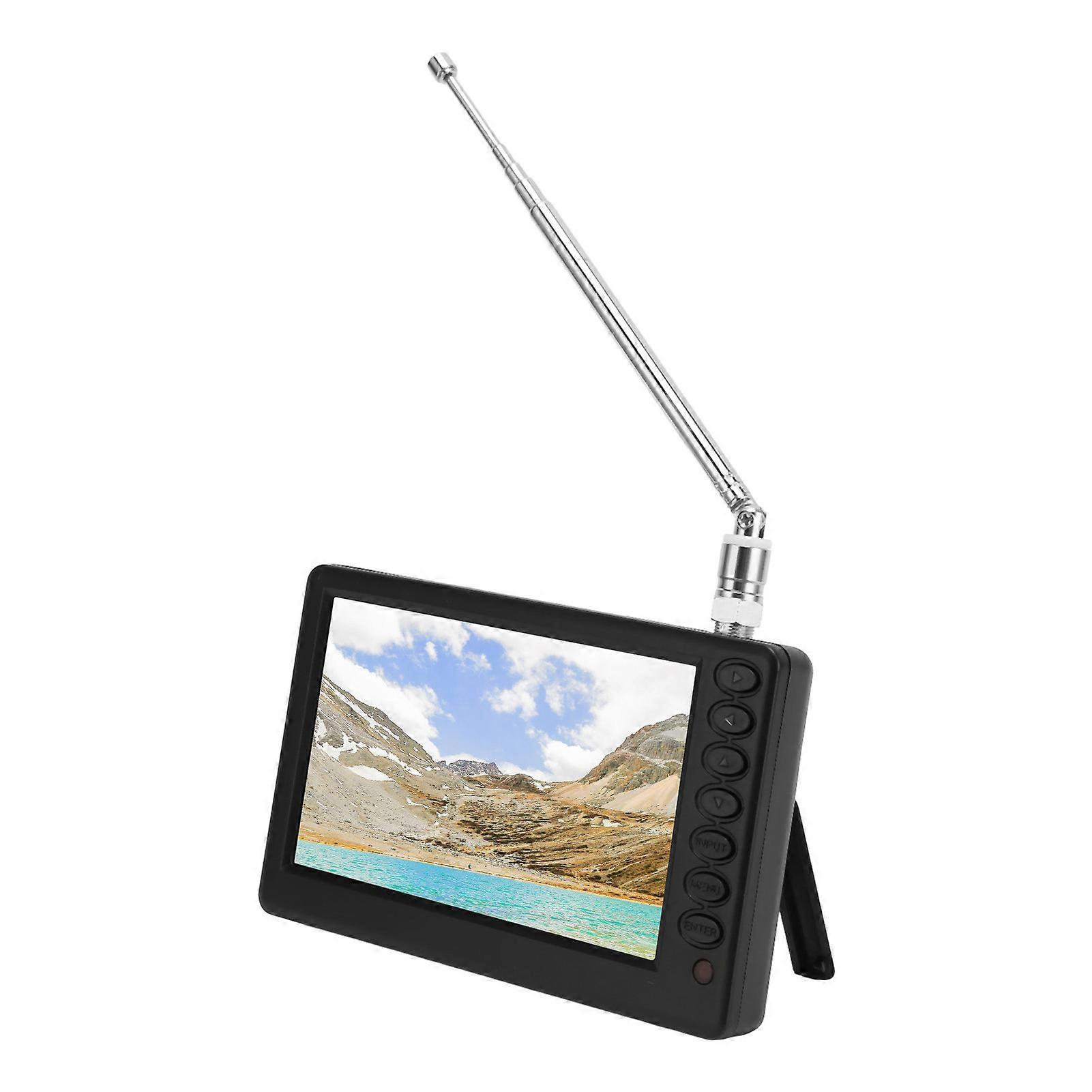 5 Inch Portable TV ISDB T Compliant Rechargeable 1080P Mini Digital ...