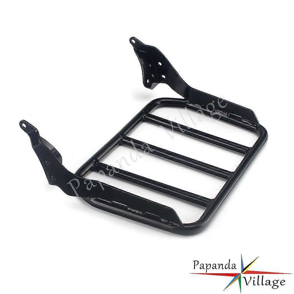 Motorcycle Sissy Bar Backrest Luggage Rack Rear Carrier For Harley ...