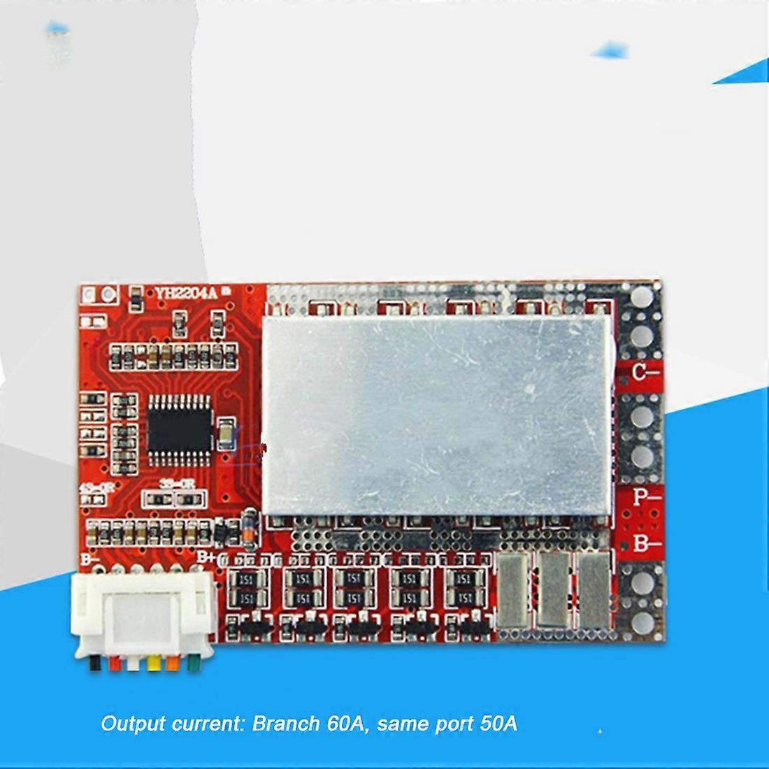 5S 50A BMS Board 3.7V Lithium Battery Protection Board with Balance ...